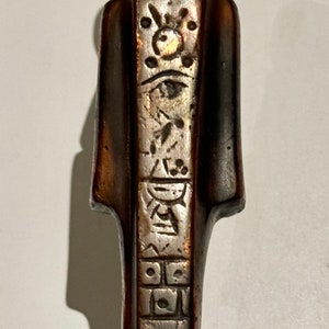 Vintage King Ramses Statue Copper Egyptian Pharoah Figure Pharaonic ...