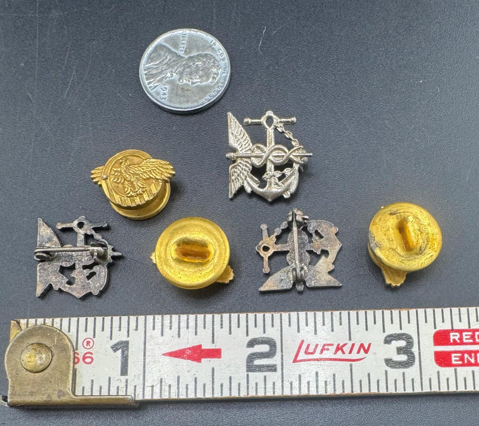 WWII US Military Pins 3 Navy Medical Corps Doctor Nurse Pin Health ...