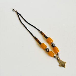 Vintage African Coptic Cross Pendant Necklace Eritrea Ethiopia Africa ...