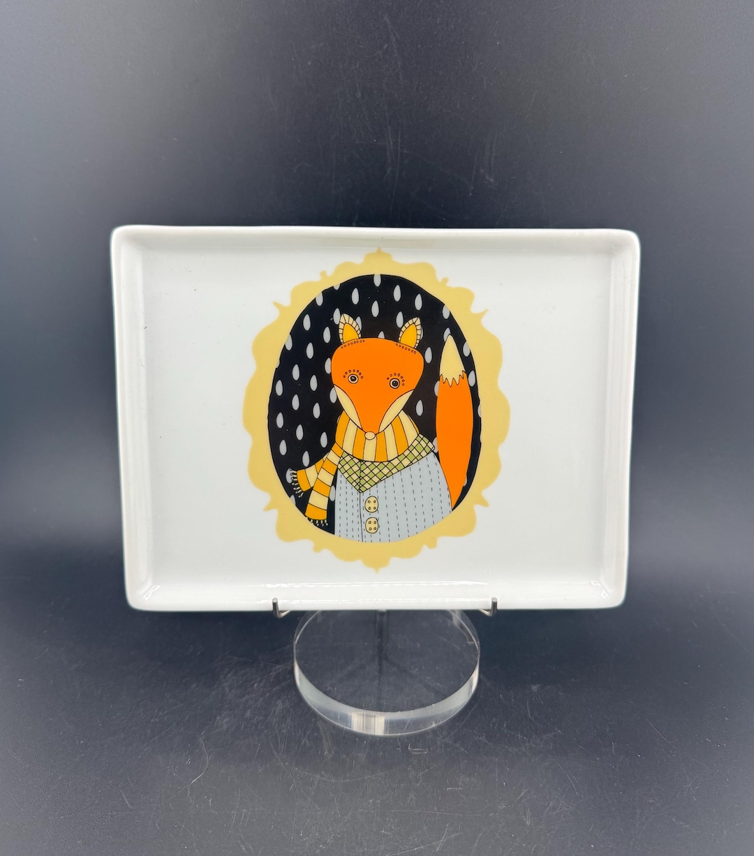 Whimsical Danica Studio Ceramic Jewelry Trinket Tray Anthropomorphic ...
