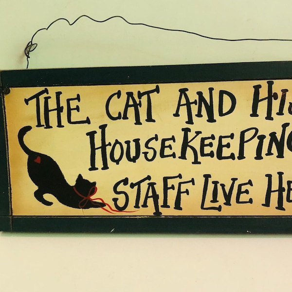 Housekeeping Door Sign - Etsy