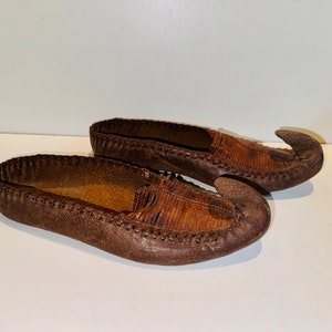Vintage Traditional Serbian Leather Opanke Peasant Shoes Sputheastern ...