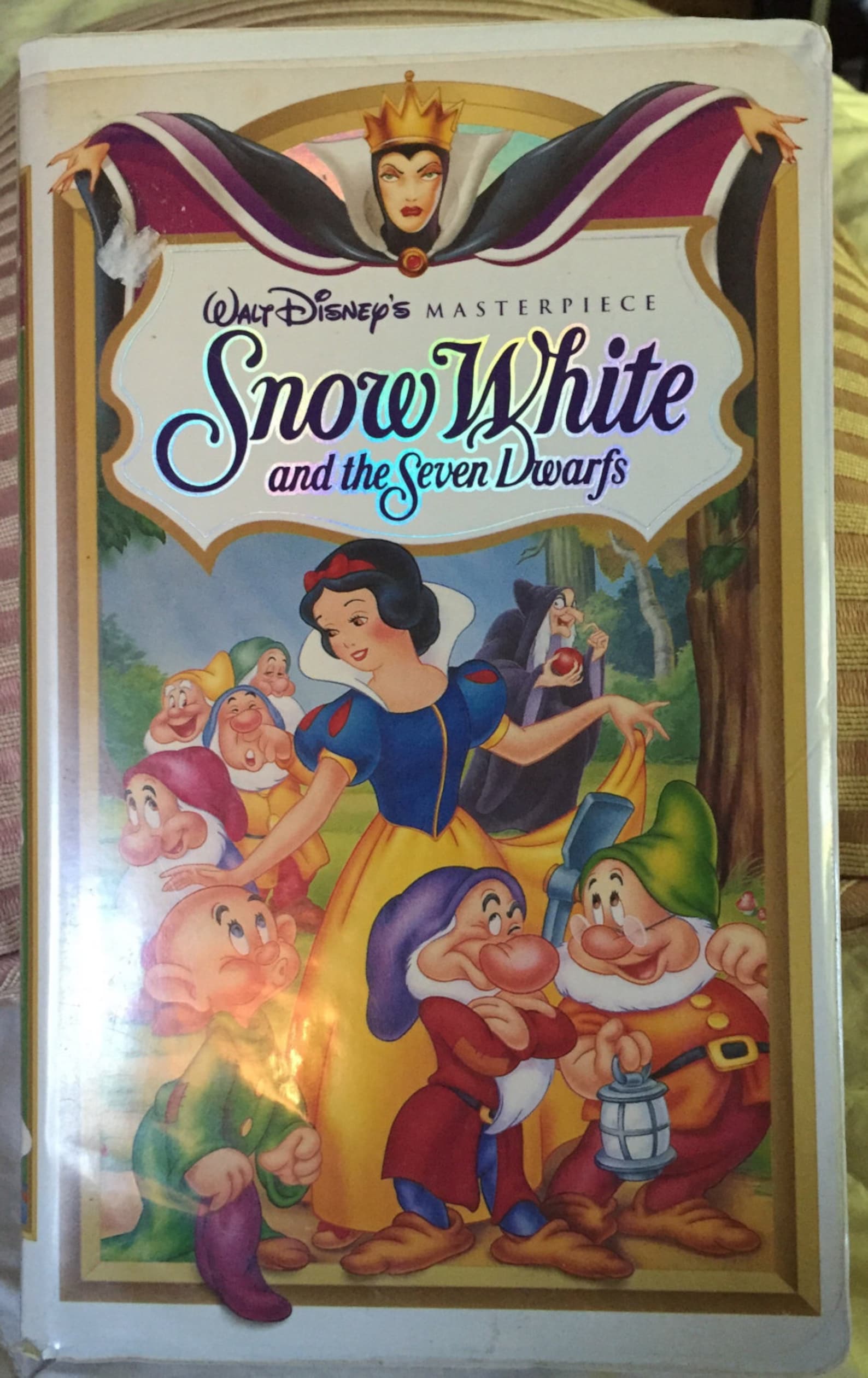 Snow White VHS Walt Disney Snow White and the Seven Dwarfs | Etsy
