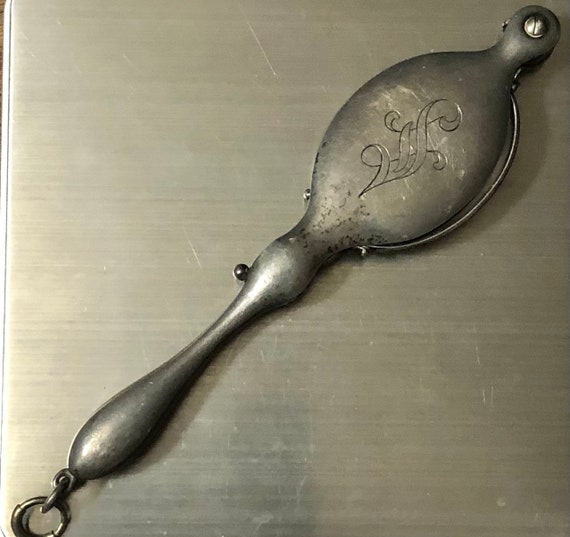 Antique Sterling Silver Victorian Lorgnette on Long M… - Gem