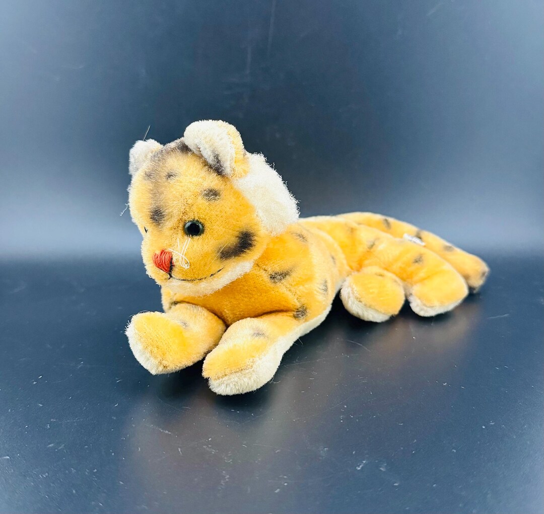 Vintage Leopard Plush Toy Cheetah Cub Stuffed Animal Dakin Imports ...