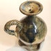 Adorable Vintage Ceramic Oil Lamp Studio Pottery Oil Lamp Bud Vase ...