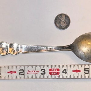 1960s Silver Plate Oh Oh Spaghettios Character Spoon Childrens Franco ...