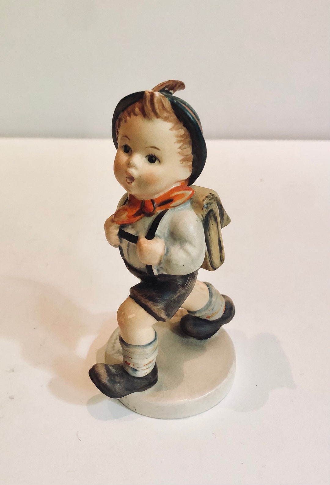 Vtg Goebel Hummel School Boy Figurine No. 82 20 0 West German Black ...