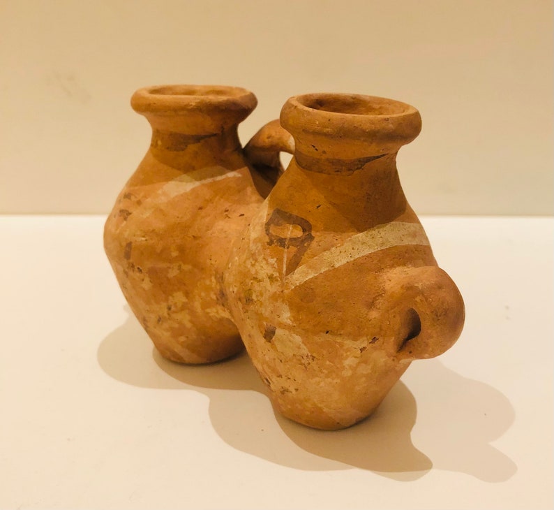 Miniature Red Clay Pots Sgraffito Vessel Nicaraguan Mayan - Etsy