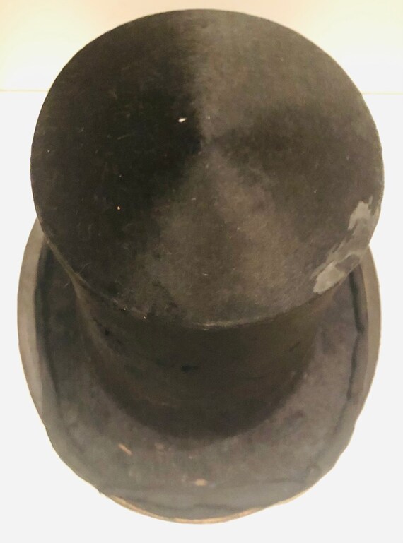 Short Top Hat Set Of 6 Tall Black 100% Wool Felt Top Hats - Handmade ...