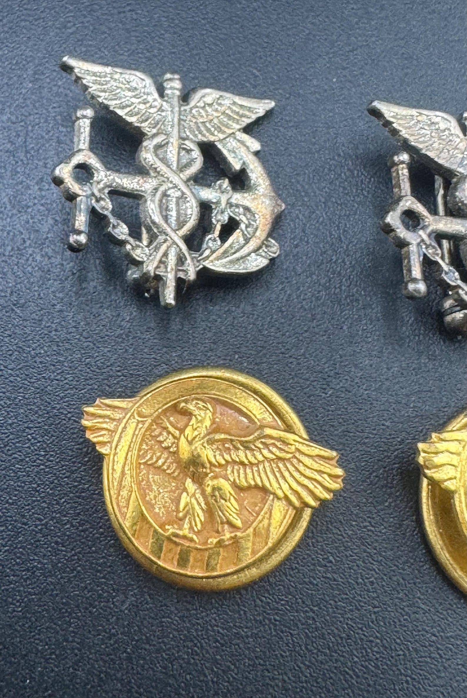 WWII US Military Pins 3 Navy Medical Corps Doctor Nurse Pin Health ...