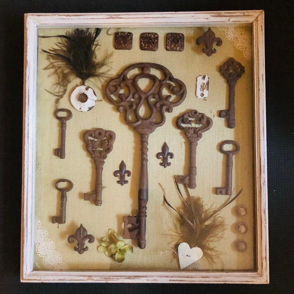 Skeleton Key Art - Etsy