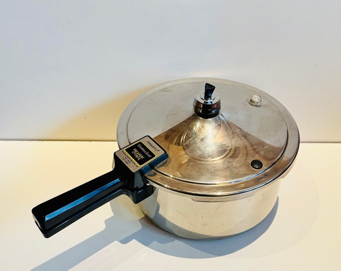 Vintage Presto Pressure Cooker Stainless Steel With Jiggler and Insert ...