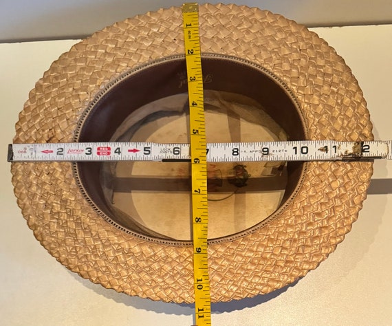 Straw Costume Boaters Men's 1920s Brim Boater Hat Gatsby Straw Hat 20s ...