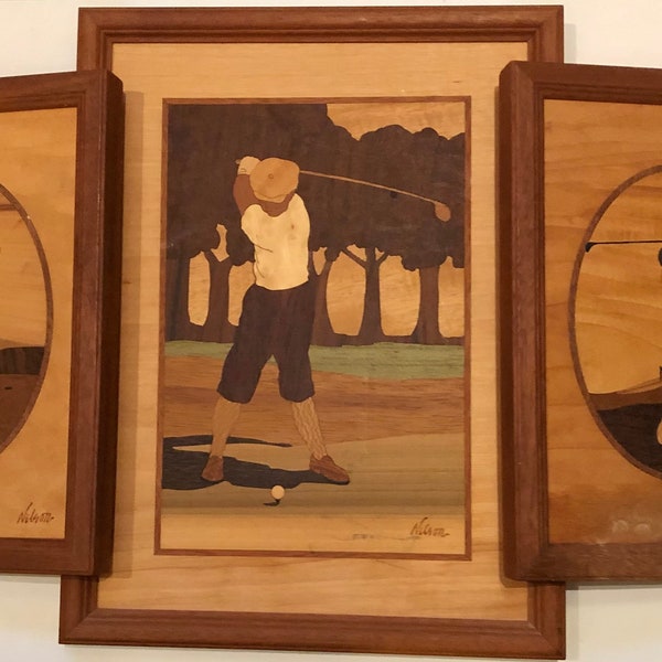 Wood Inlay Picture - Etsy