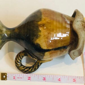 Adorable Vintage Ceramic Oil Lamp Studio Pottery Oil Lamp Bud Vase ...