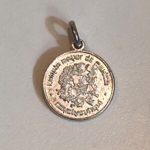 Vintage Silver Mexican Sundial Charm Mayan Temple Memento Tempelo Maya ...