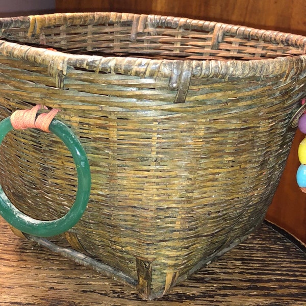 Pine Needle Basket - Etsy