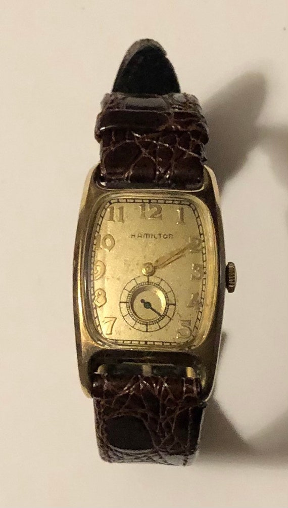 Vintage Hamilton Boulton Wristwatch Reintroduced by Classic | Etsy