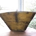 Antique Wooden Berry Bucket Rare Four Sided Berry Pail Antique Shabby ...