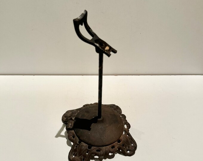 Antique Victorian Edwardian Metal Display Stand General Store Cast Iron ...