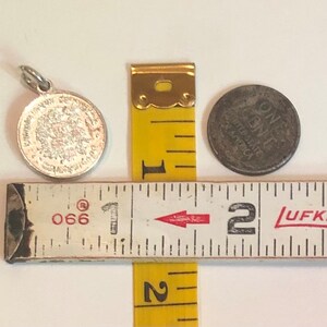 Vintage Silver Mexican Sundial Charm Mayan Temple Memento Tempelo Maya ...