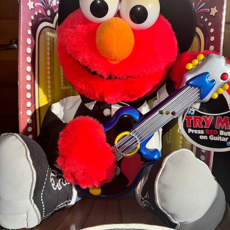 Elmo Guitar Toy - Etsy