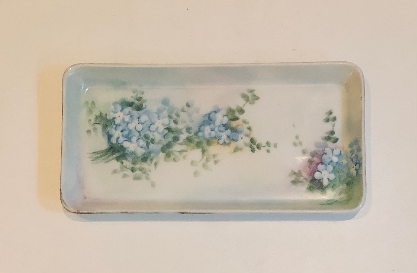 Antique Art Nouveau French Limoges GOA France Trinket Dish Hand Painted ...