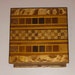 Vintage Sovereign Woodware Marquetry Trinket Box New Zealand NZ Nativeh ...