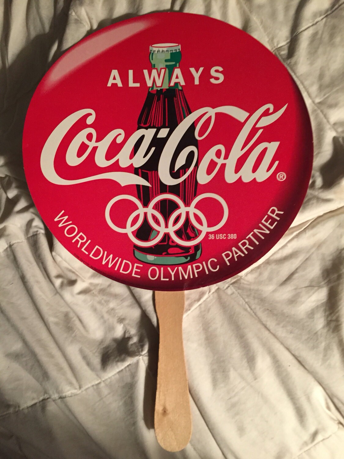 Coca-Cola Olympic Fan 1996 Atlanta Paralympics Rare Coke | Etsy