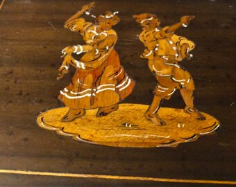 Antique Dancing Music Box - Etsy