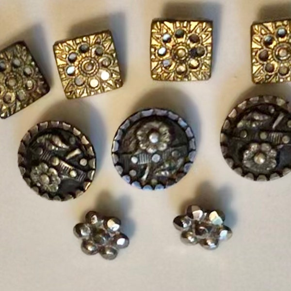 Cut Steel Buttons - Etsy