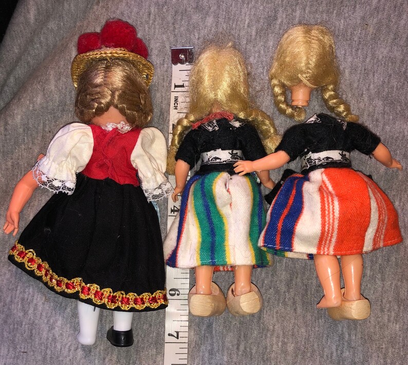 Antique Dutch Dolls for Restoration and Parts Petite Vintage | Etsy