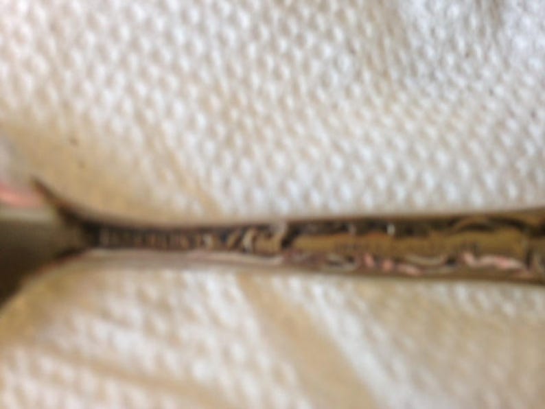 Antique Sterling Silver Brooklyn Bridge Souvenir Spoon - Etsy