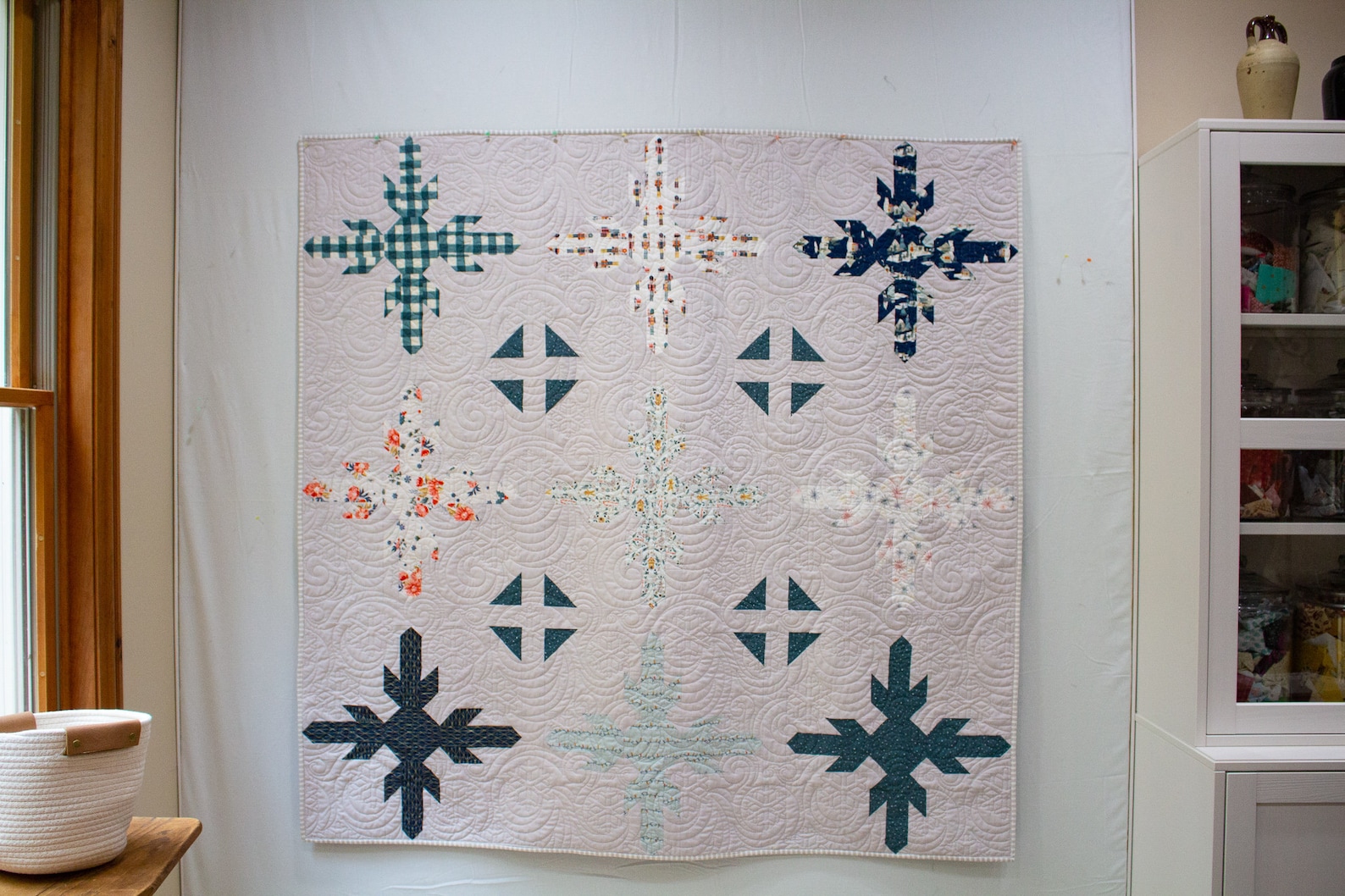 Falling Snow Quilt Pattern - Etsy