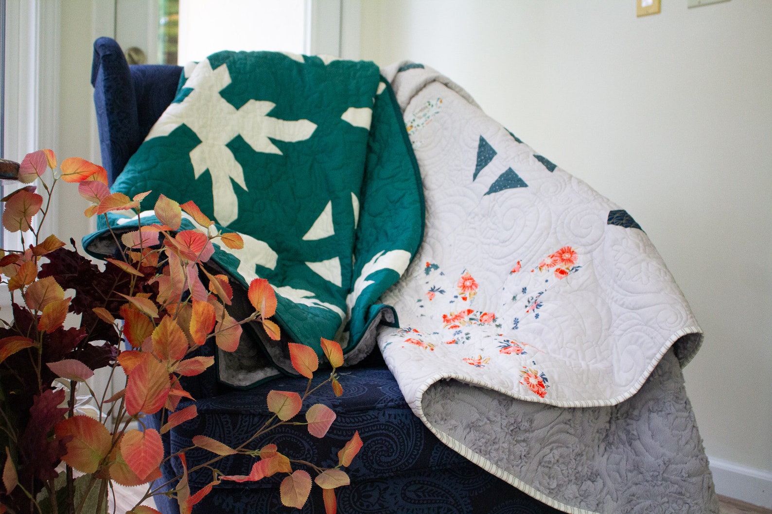 Falling Snow Quilt Pattern - Etsy