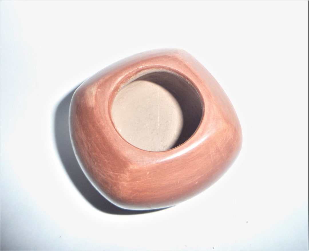 Santa Clara Pueblo Pot Vintage Small Native American Gifts Signed Myra ...