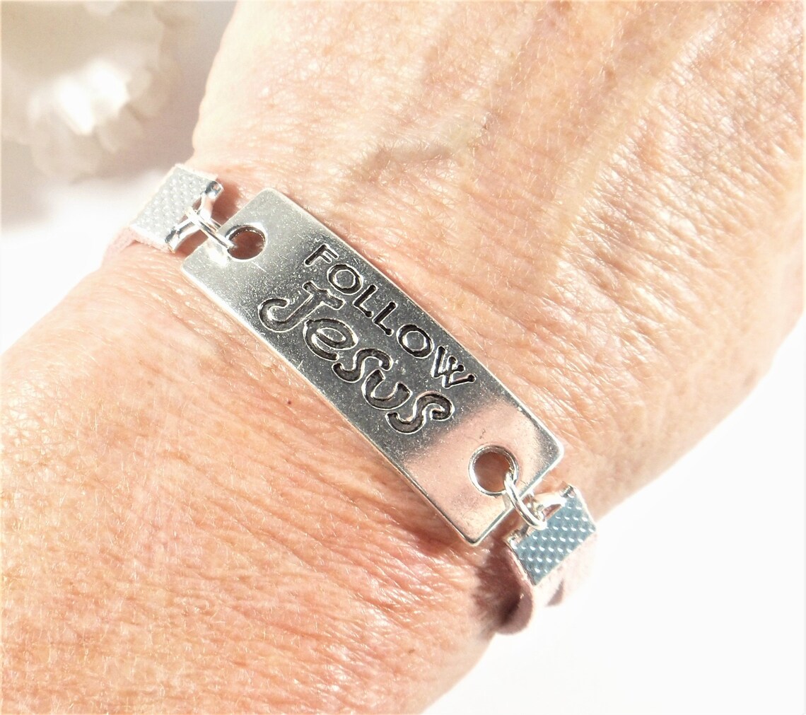 Follow Jesus Bracelet Jesus Jewelry Christian Bracelet | Etsy