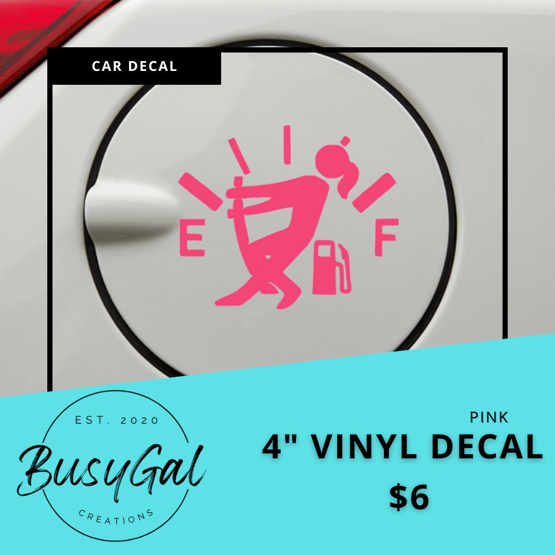 Low Gas Fuel Decal for Gas Tank - Etsy