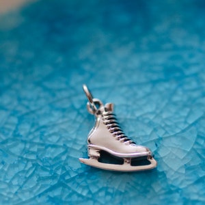 Ice Skate Charm - Winter Charm - Ice Skating Girl - Frozen Theme ...