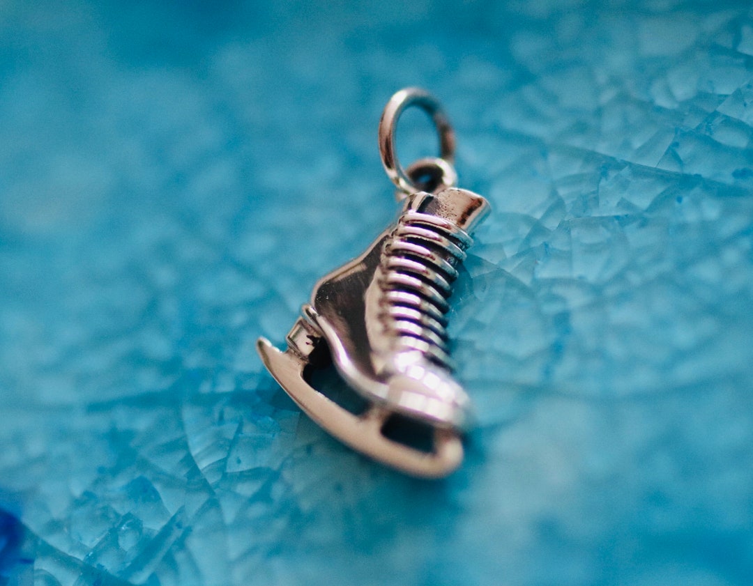 Ice Skate Charm - Winter Charm - Ice Skating Girl - Frozen Theme ...