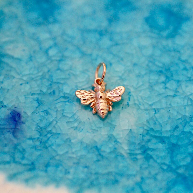 Bee Charm - Etsy