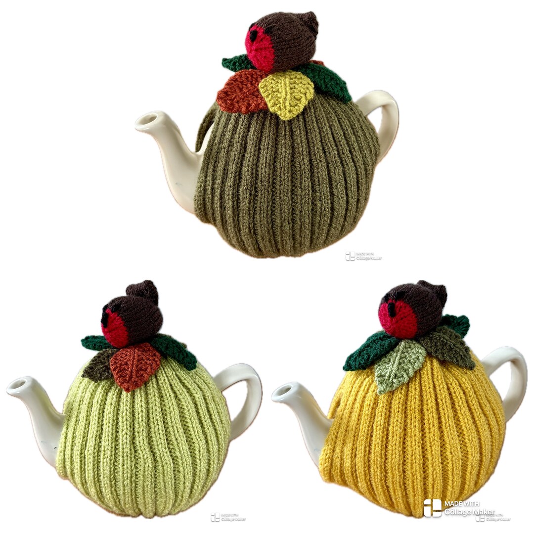 Hand Knitted Robin Tea Cosy - Etsy
