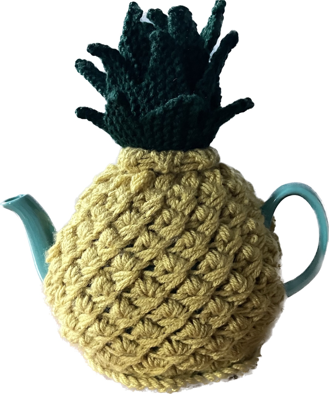 Hand Knitted Pineapple Tea Cosy - Etsy