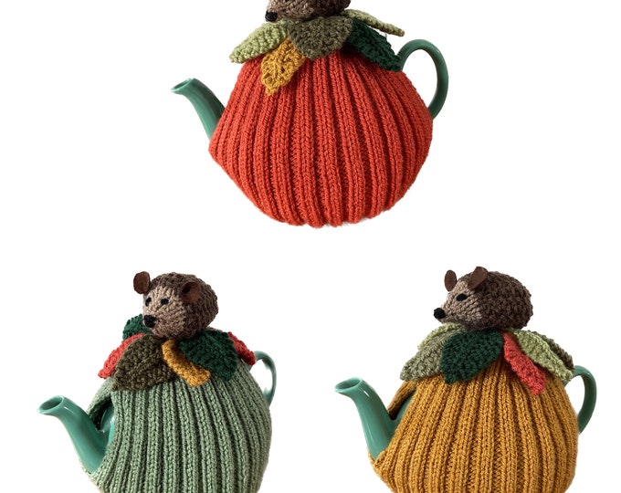 Knitted Bunny Tea Cosy, House Warming Gift, Bunny Tea Cosy, Animal Tea ...