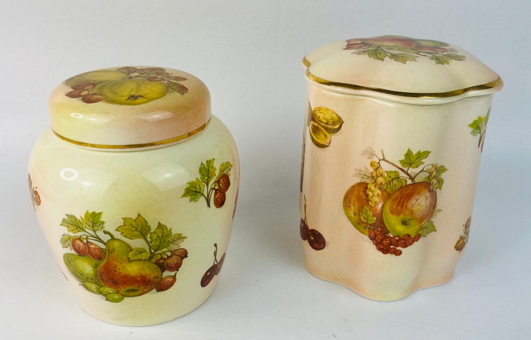 Vintage Royal Worcester Co. Palissy England Royale Collection Fruit ...