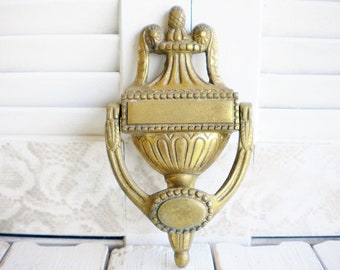 Gold door knocker | Etsy