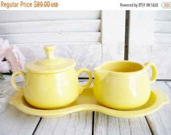 Fiestaware Tea Set - Etsy