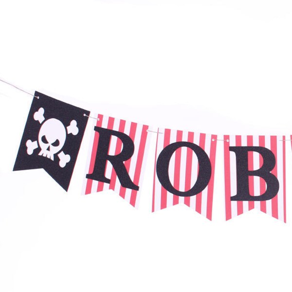 Pirate Banner - Etsy