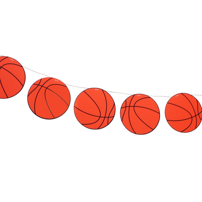 Basketball Garland - Etsy